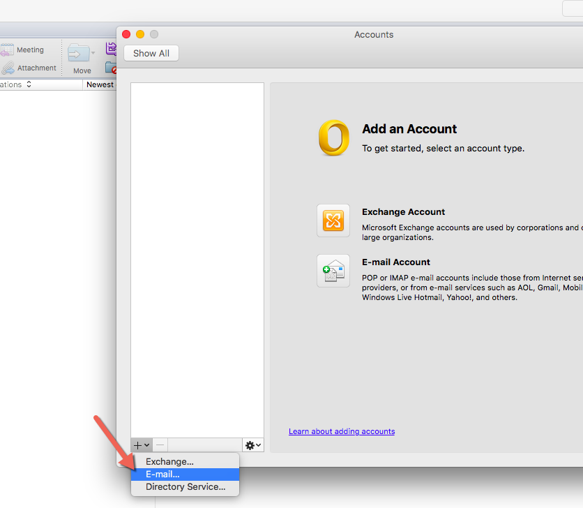 Outlook for Mac – Manual EN