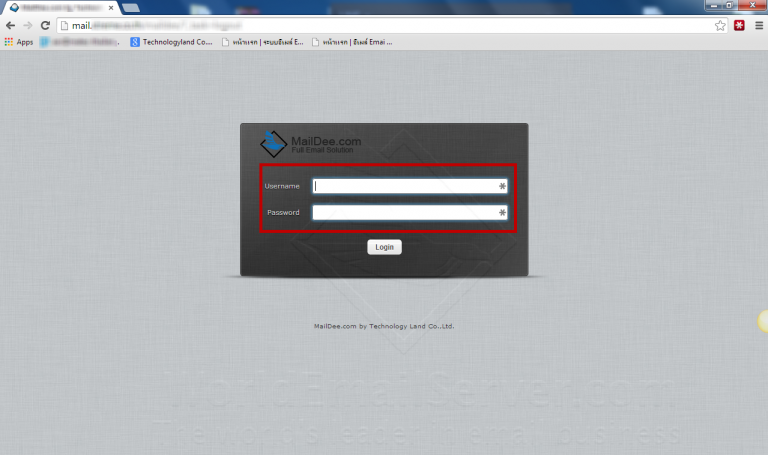 Webmail – Manual EN